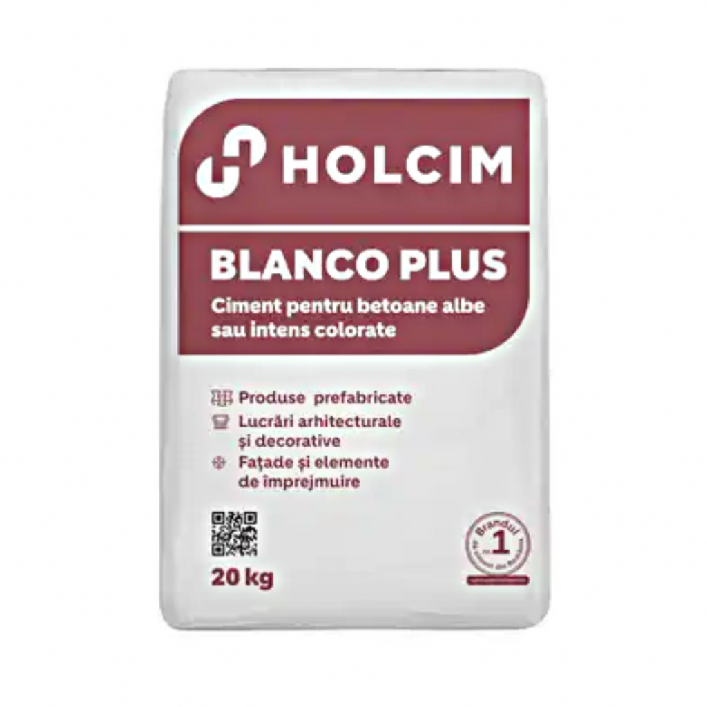 Ciment alb Holcim Blanco Plus, 20 kg - Noua Tei