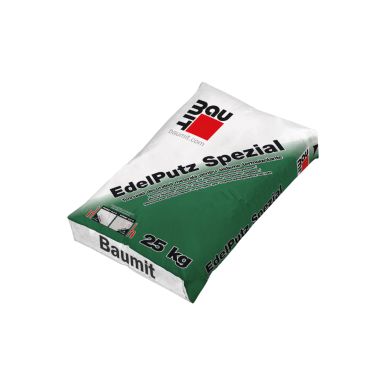 Tencuiala decorativa Baumit Edelputz Spezial, alb, 25kg/sac - Noua Tei